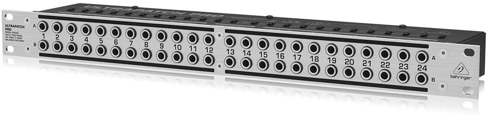 Behringer Ultrapatch Pro PX3000 48-point 1/4" TRS Balanced Patchbay