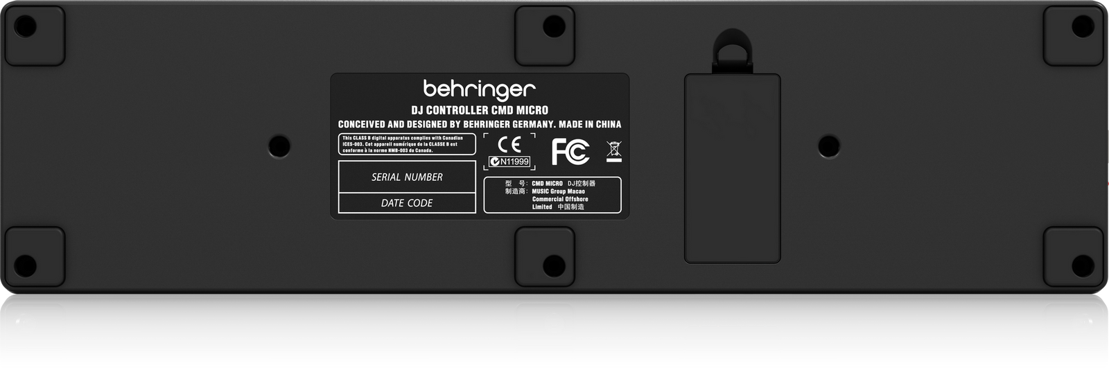 Behringer CMD MICRO Compact 2-Deck DJ MIDI Controller