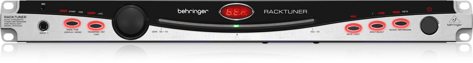 Behringer BTR2000 Ultra-Flexible, Auto-Chromatic 2 Channel Tuner