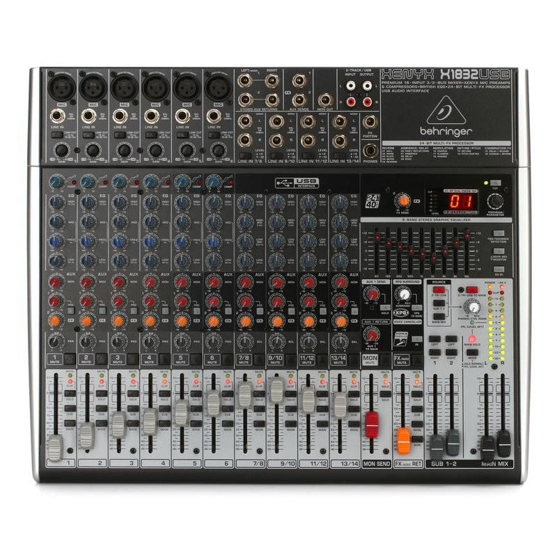 Behringer Xenyx X1832USB Analog Mixer