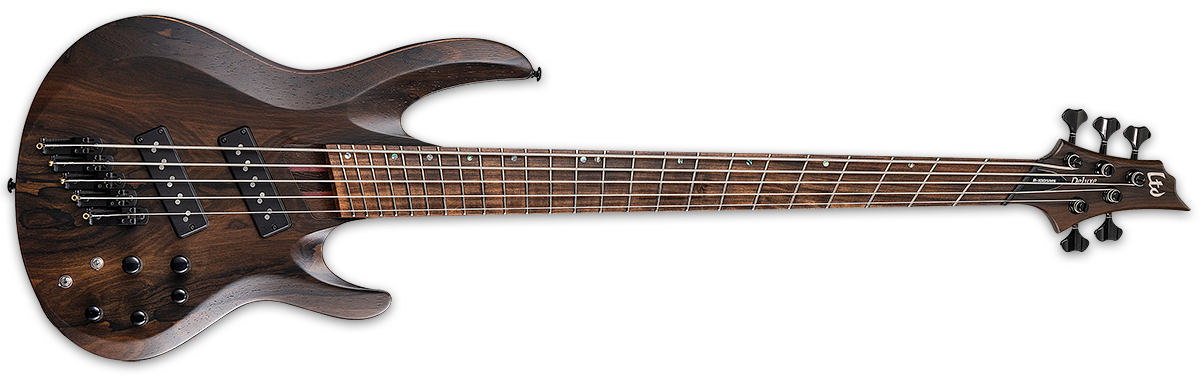 ESP LTD B1005SE Series 5 String Bass Multi Scale Natural Satin Finish