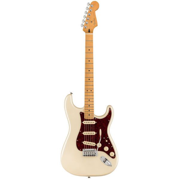 Fender Player Plus Stratocaster Electric Guitar - Olympic Pearl with M
