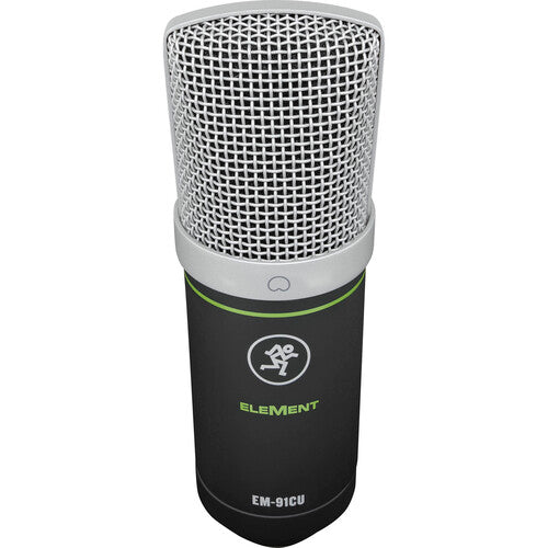 EM-91C Large-Diaphragm Condenser Microphone With XLR Cable & Shockmoun