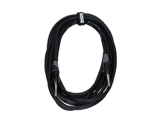 Enova 5 Meters 1/4" Plug 3 Pole Balanced Jack- Jack Cable