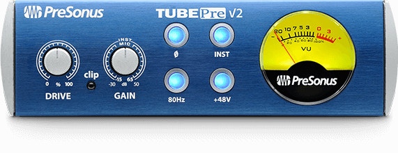 PreSonus TubePre V2: 1-channel Tube Preamplifier/DI Box