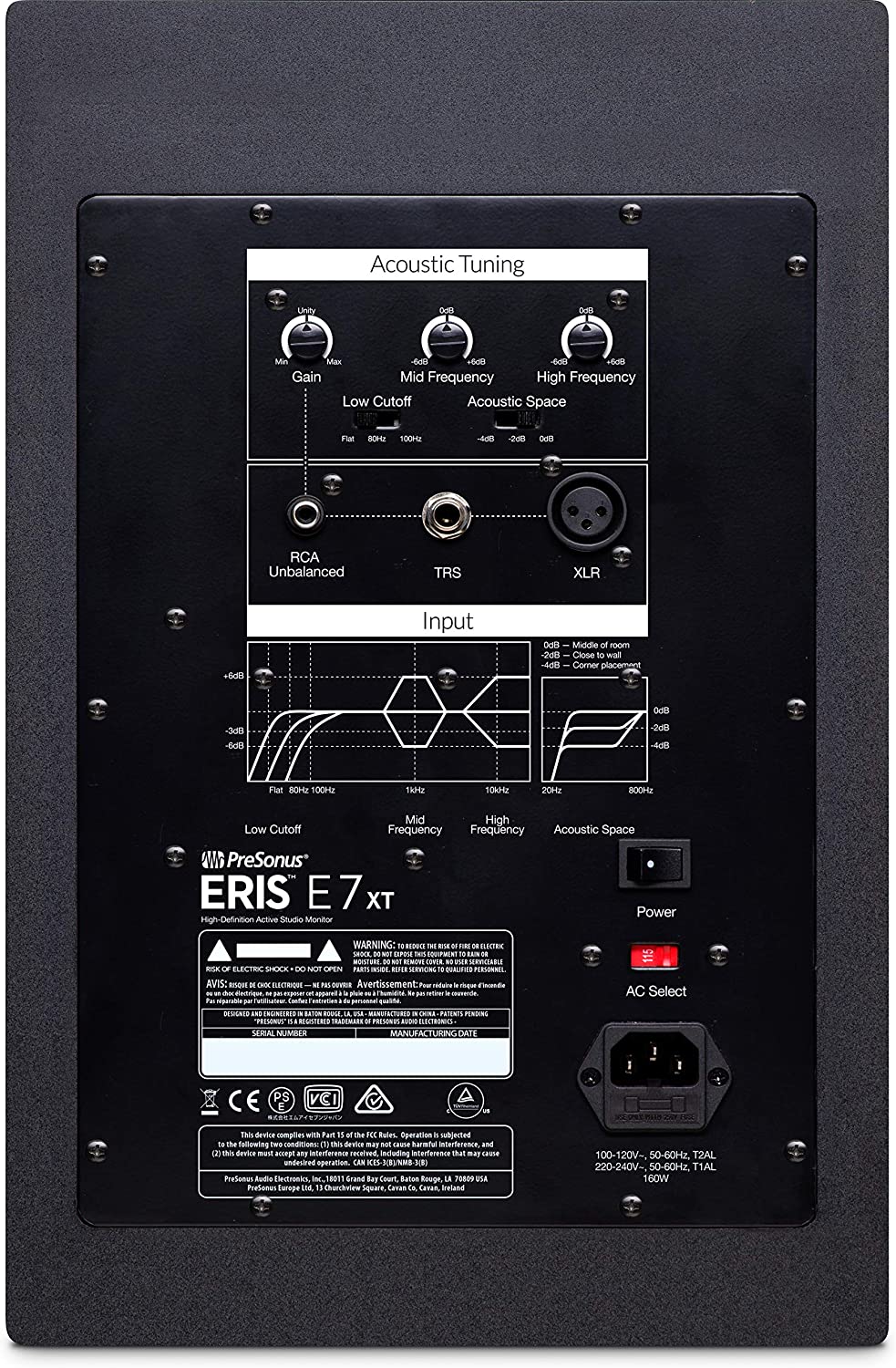 PreSonus Eris E7 XT 6.5 inch Powered Studio Monitor