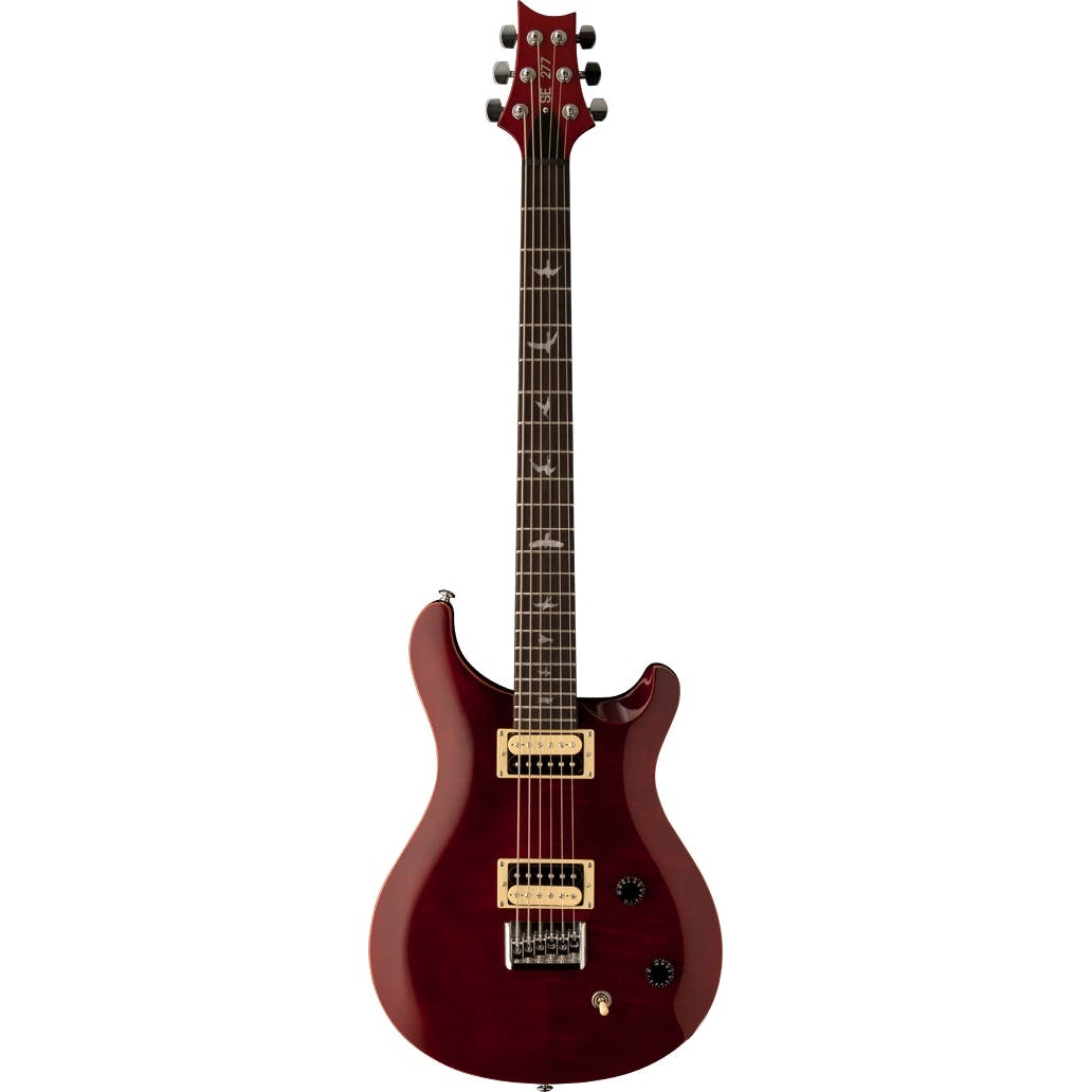 PRS SE 277 Baritone Electric Guitar in Black Cherry Finish, PRS SE Gig