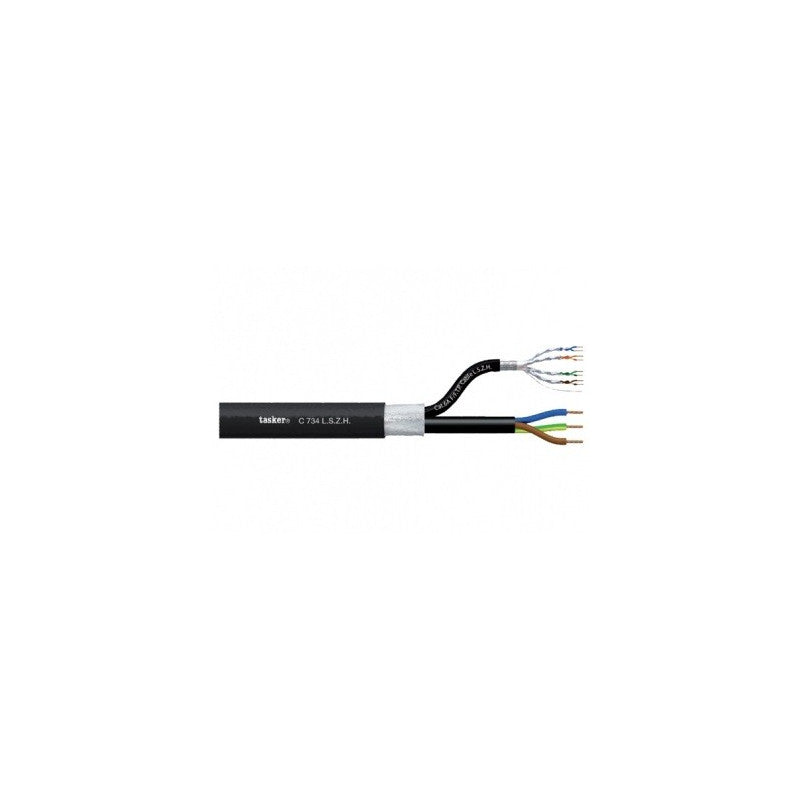 Tasker Komby LAN Cable 3x1.5mm2,100 Meters